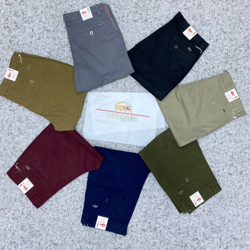 Quality Lacoste Chinos Trouser XP - Ciska Prime - Style | Quality | Trust