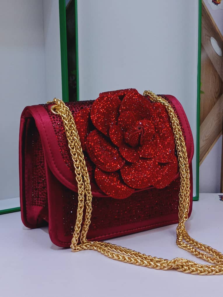 Elegant Rose Flower Handbag - Ciska: Smart online shopping